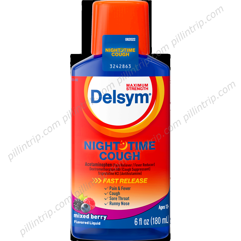 Delsym Night Time Cough & Cold : Uses, Side Effects, Interactions ...