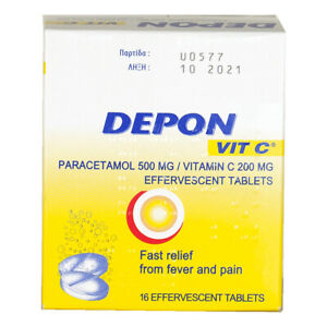 Depon Vit C : Anwendung, Nebenwirkungen, Wechselwirkungen, Dosierung / Pillintrip