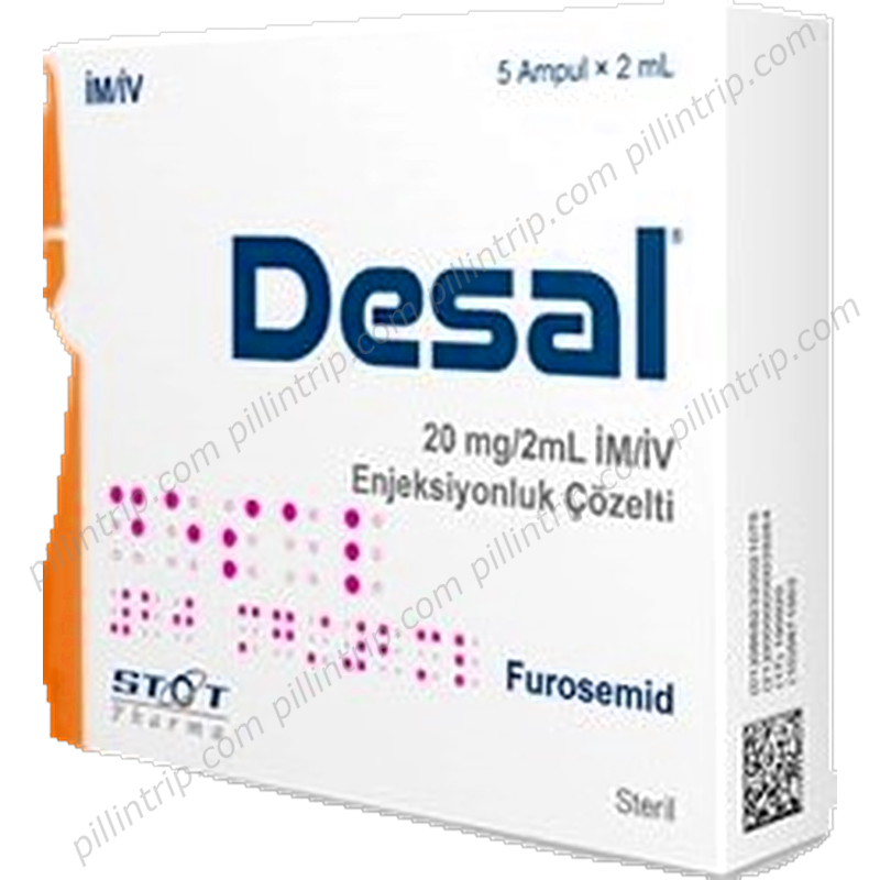 Desal (Furosemid) : Uses, Side Effects, Interactions, Dosage / Pillintrip