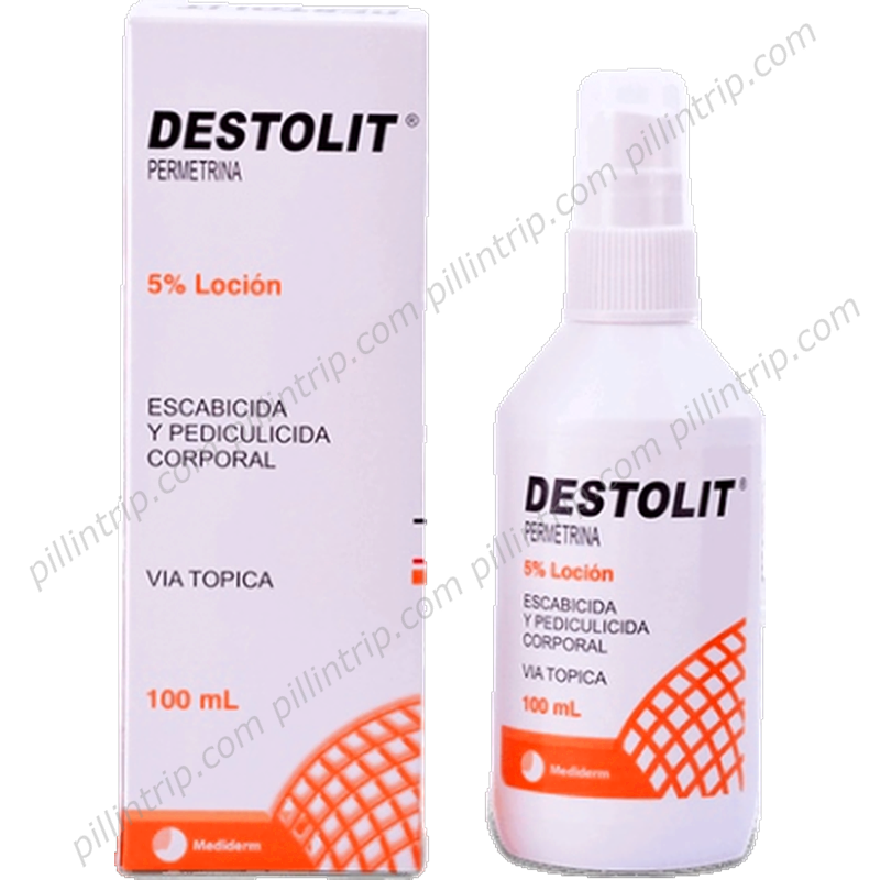 Destolit (Permethrin) : Usos, Efectos Secundarios, Interacciones, Dosis ...