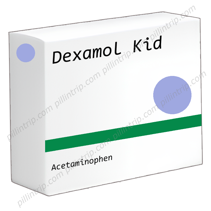 Dexamol Kid : Usos, Efectos Secundarios, Interacciones, Dosis / Pillintrip