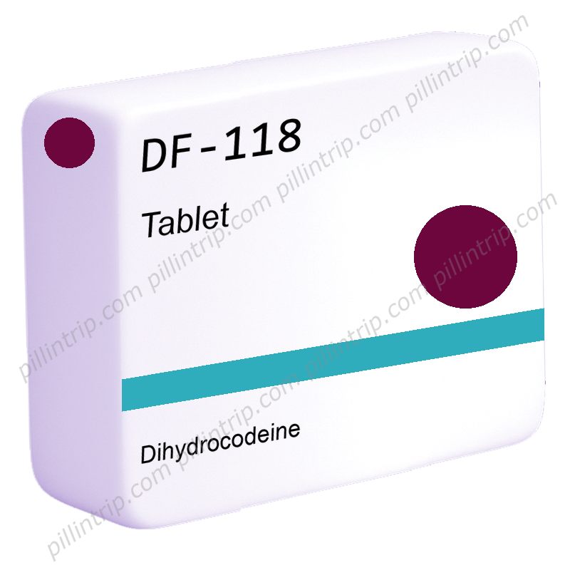 DF-118 : Uses, Side Effects, Interactions, Dosage / Pillintrip