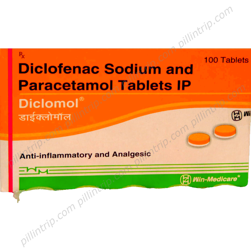 Diclomol(+Paracetamol) : Uses, Side Effects, Interactions, Dosage ...
