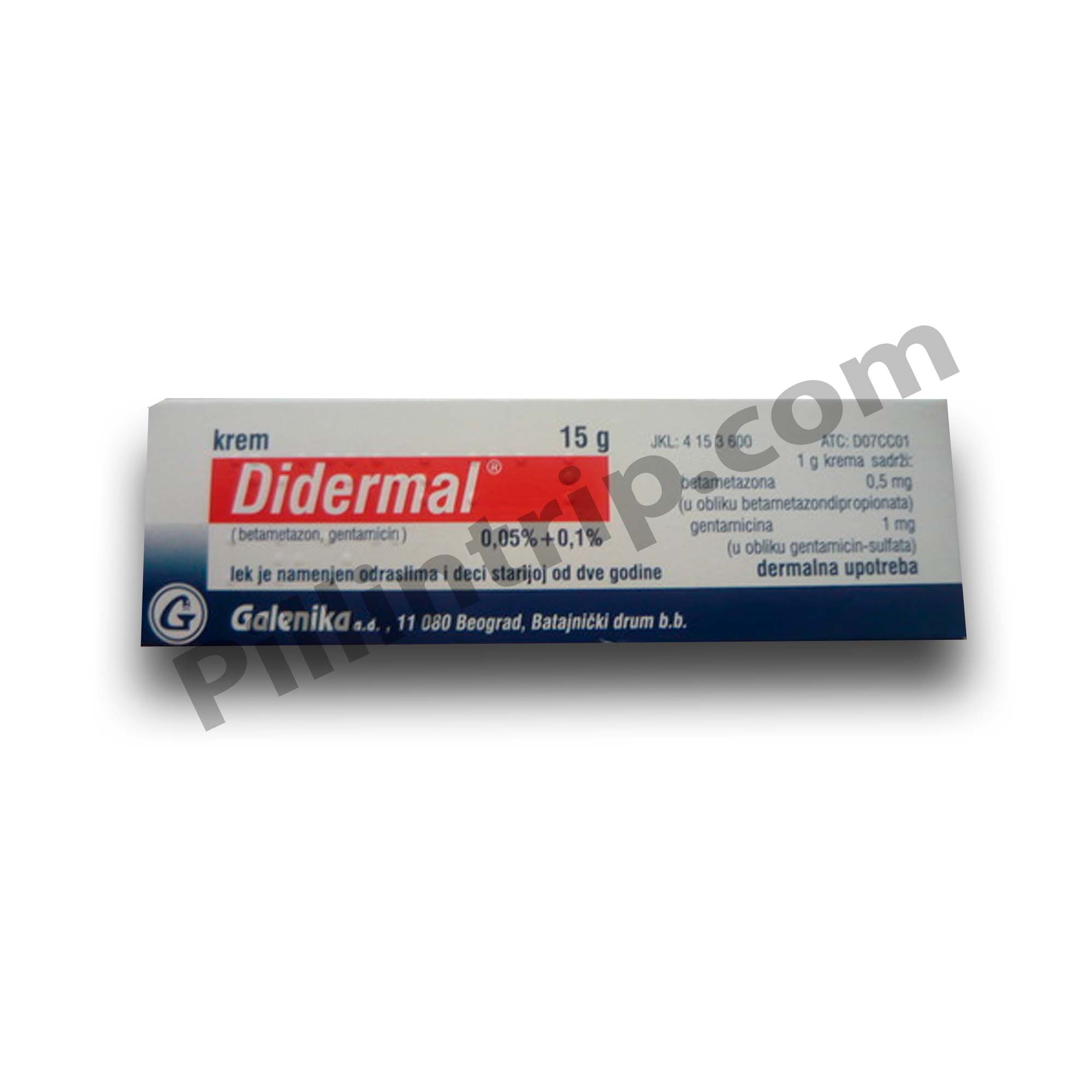 Didermal : Uses, Side Effects, Interactions, Dosage / Pillintrip