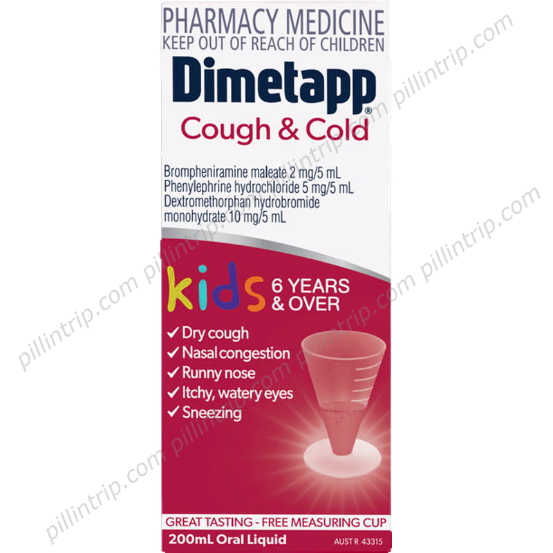 Dimetapp DM Cough & Cold : Uses, Side Effects, Interactions, Dosage ...