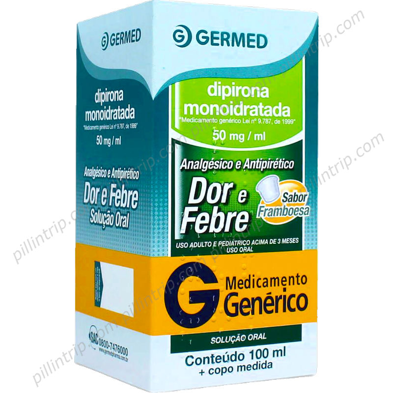Dipirona Monoidratada Gen.Germed : Uses, Side Effects, Interactions ...