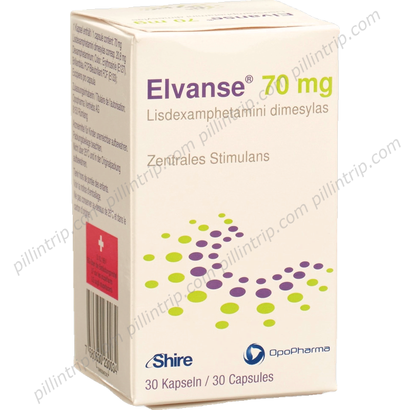 Elvanse 70mg : Usos, Efeitos Colaterais, Interações, Dosagem / Pillintrip