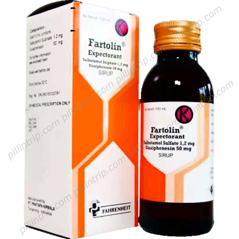 Fartolin Expectroant (Guaifenesin) : Uses, Side Effects, Interactions ...