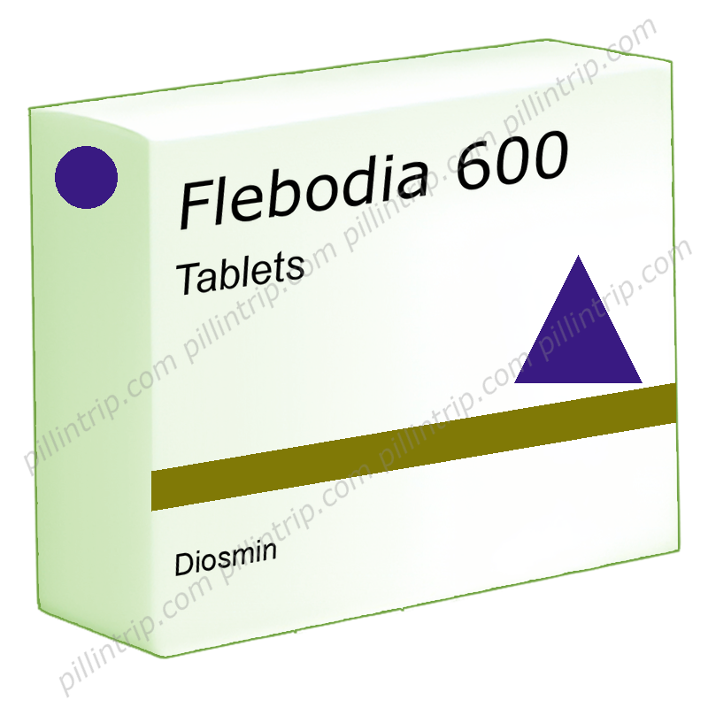 Flebodia 600 : Usos, Efectos Secundarios, Interacciones, Dosis / Pillintrip