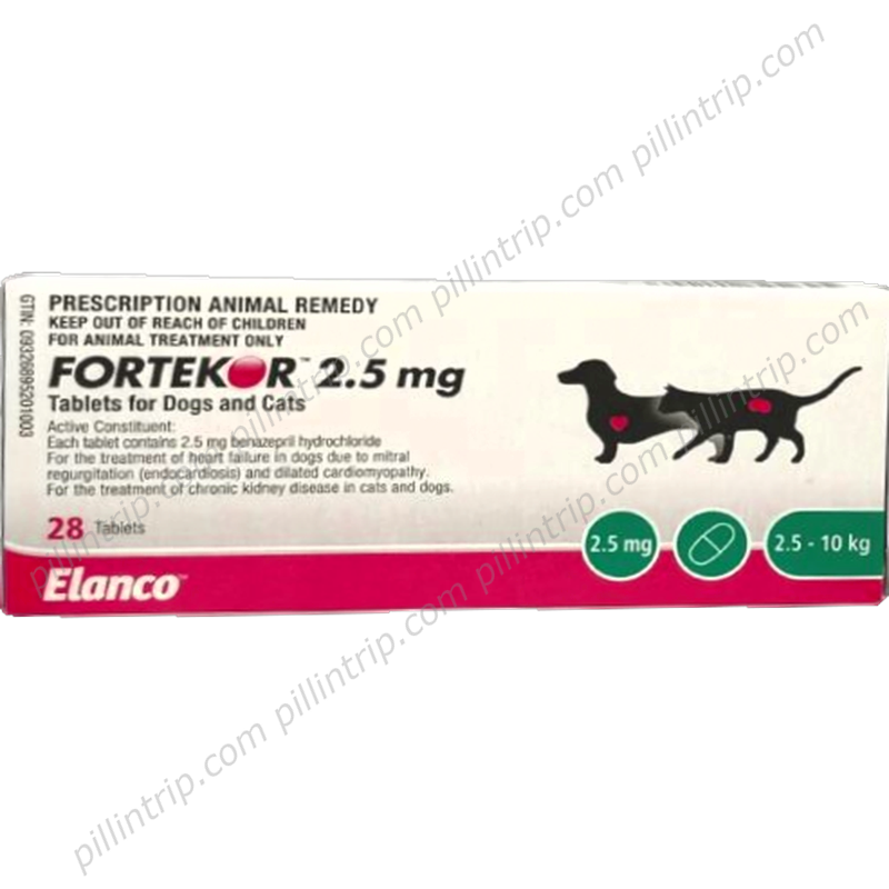 Fortekor 2.5mg for Dogs and Cats : Uses, Side Effects, Interactions ...