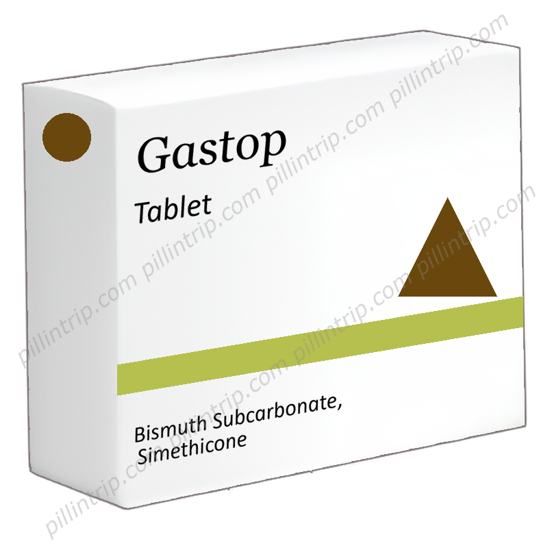 Gastop : Usos, Efectos Secundarios, Interacciones, Dosis / Pillintrip