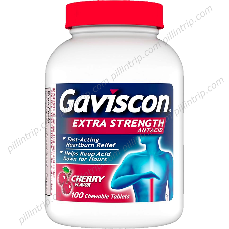 Gaviscon Extra Strength : Usos, Efeitos Colaterais, Interações, Dosagem ...