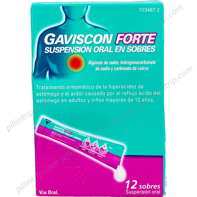 Gaviscon Forte : Uses, Side Effects, Interactions, Dosage / Pillintrip