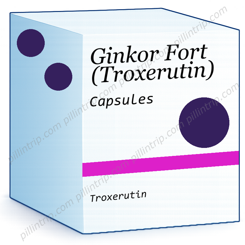 Ginkor Fort (Troxerutin) : Anwendung, Nebenwirkungen, Wechselwirkungen ...