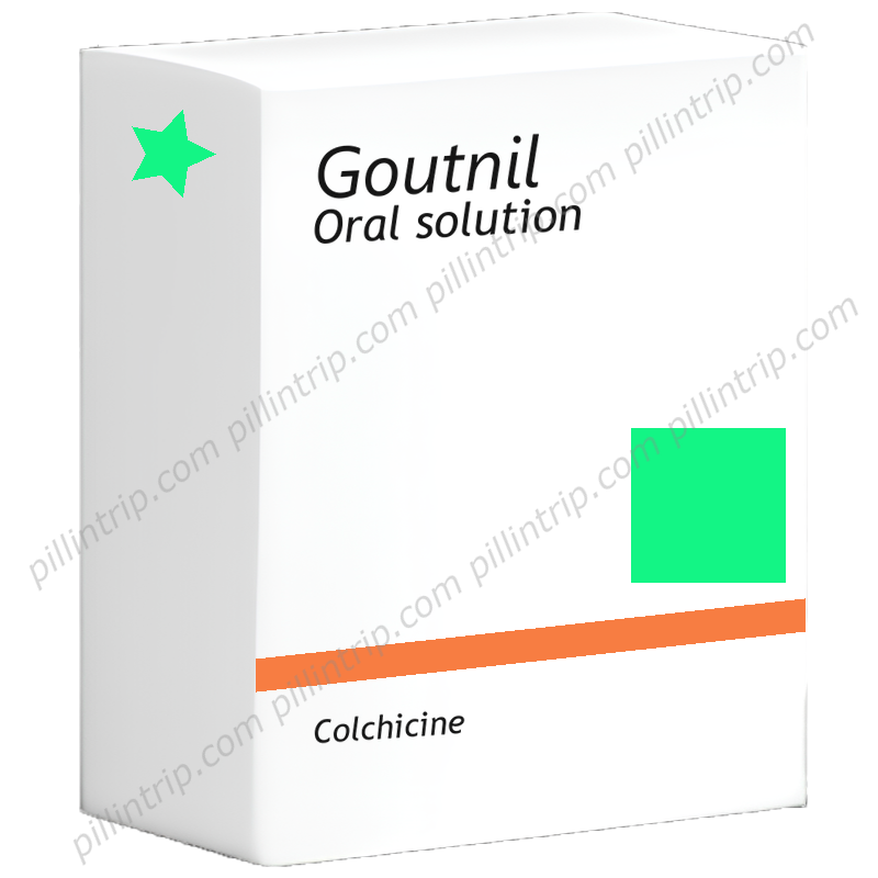 Goutnil : Usos, Efectos Secundarios, Interacciones, Dosis / Pillintrip