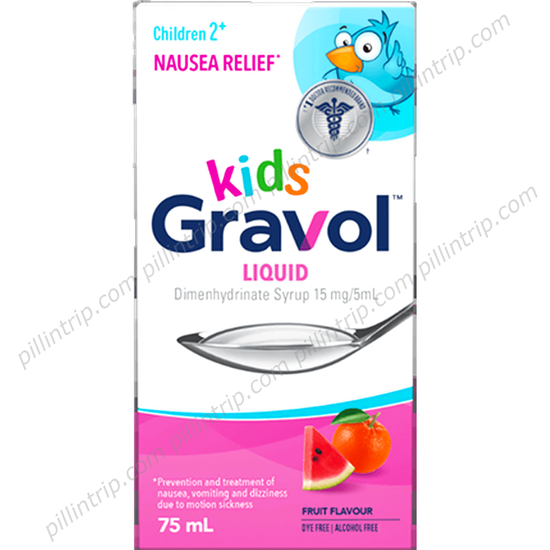 Gravol for Children : Uses, Side Effects, Interactions, Dosage / Pillintrip