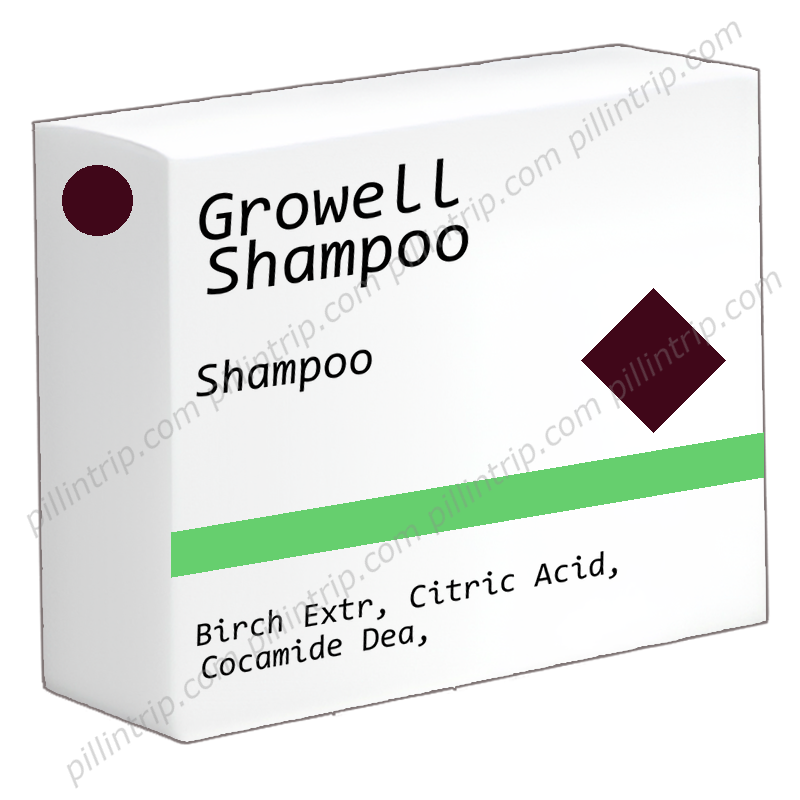 Growell Shampoo : Uses, Side Effects, Interactions, Dosage / Pillintrip