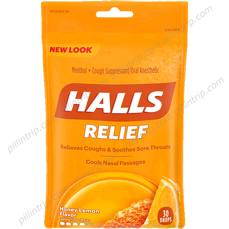 Halls Cough Drops : Uses, Side Effects, Interactions, Dosage / Pillintrip