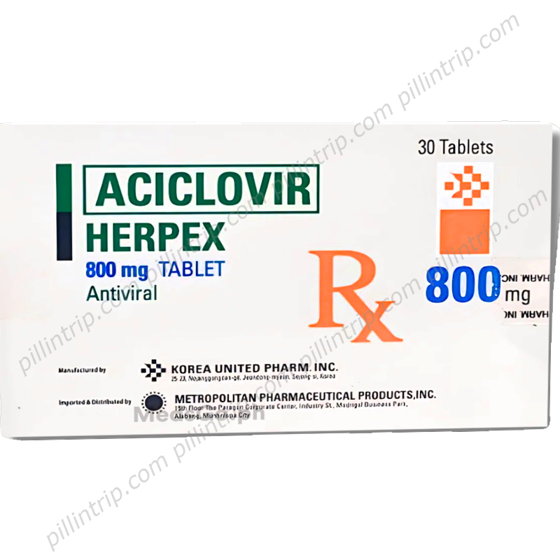 Herpex (Aciclovir) : Uses, Side Effects, Interactions, Dosage / Pillintrip