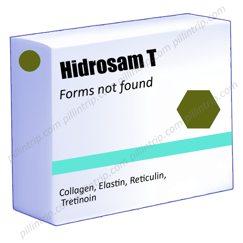 Hidrosam T : Usos, Efectos Secundarios, Interacciones, Dosis / Pillintrip