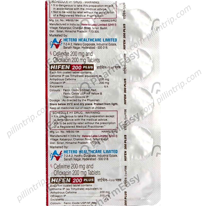 Hifen Plus : Uses, Side Effects, Interactions, Dosage / Pillintrip