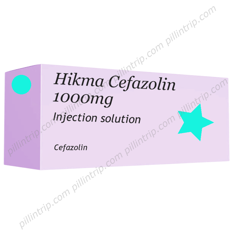 Hikma Cefazolin 1000mg : Применение, Побочные Эффекты, Взаимодействие ...