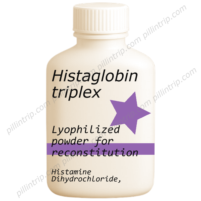 Histaglobin triplex : Usos, Efectos Secundarios, Interacciones, Dosis ...