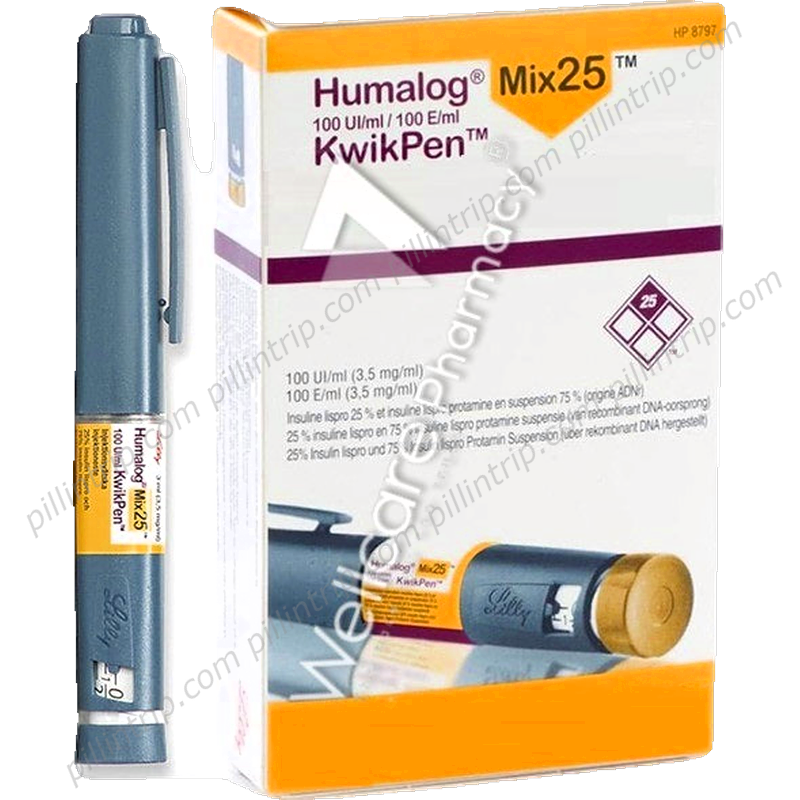 Humalog Mix 25 KwikPen (Insulin Lispro) : Uses, Side Effects ...