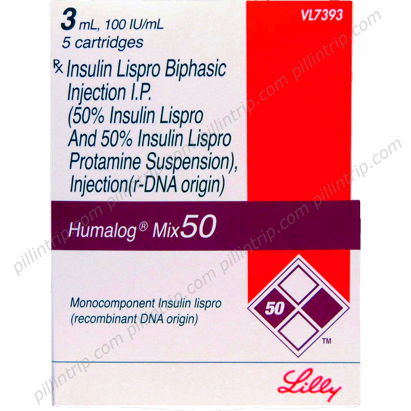 Humalog Mix50 (Insulin Lispro) : Uses, Side Effects, Interactions ...