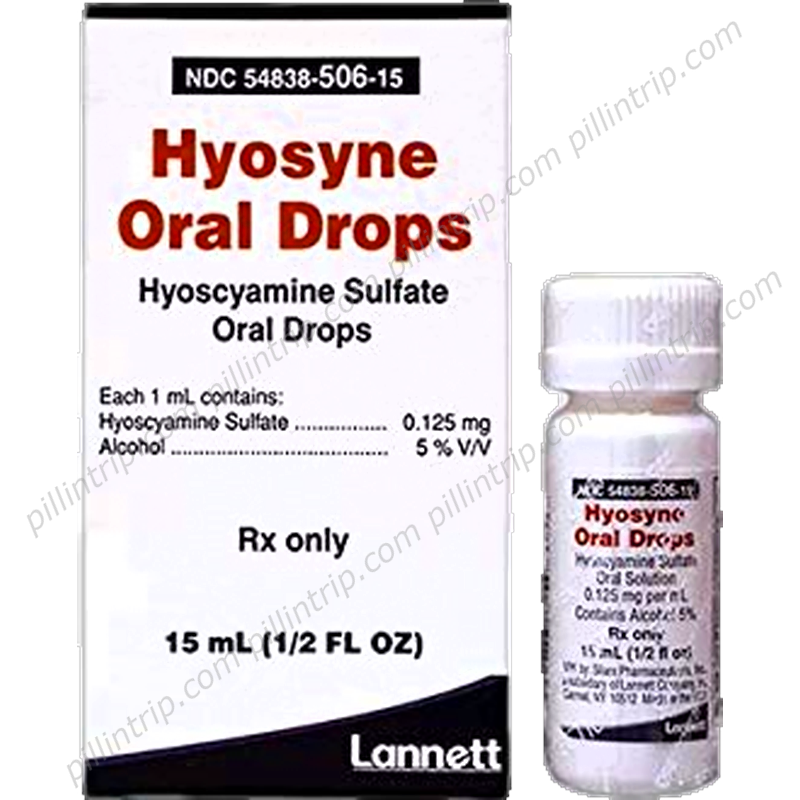 Hyoscyamine Sulfate : Usos, Efectos Secundarios, Interacciones, Dosis ...
