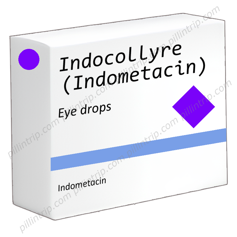 Indocollyre (Indometacin) : Anwendung, Nebenwirkungen, Wechselwirkungen ...