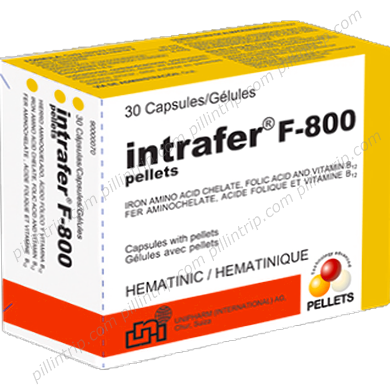 Intrafer (+folic acid) : Usos, Efectos Secundarios, Interacciones ...