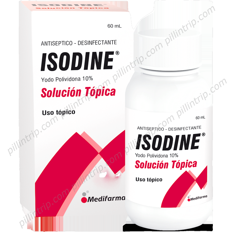 Isodine 10% : Usos, Efectos Secundarios, Interacciones, Dosis / Pillintrip