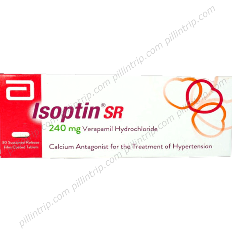 Isoptin SR : Usos, Efectos Secundarios, Interacciones, Dosis / Pillintrip