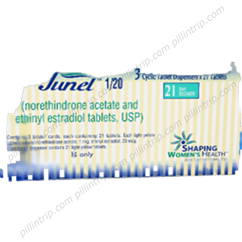 Junel Fe 1/20 : Uses, Side Effects, Interactions, Dosage / Pillintrip