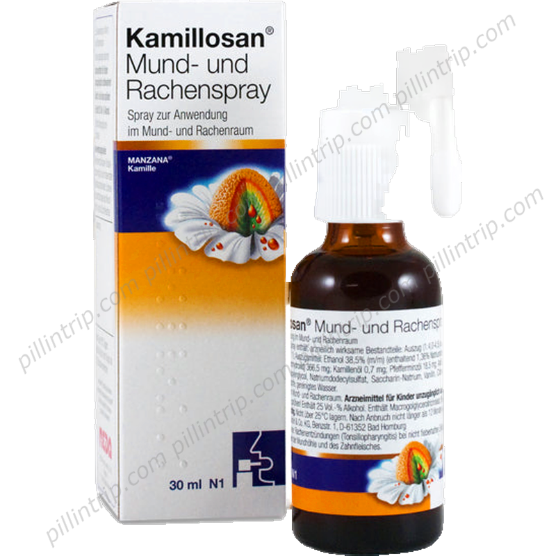 Kamillosan Mouth Spray : Uses, Side Effects, Interactions, Dosage ...
