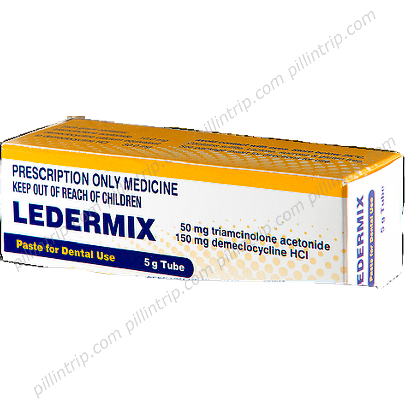 Ledermix : Usos, Efectos Secundarios, Interacciones, Dosis / Pillintrip
