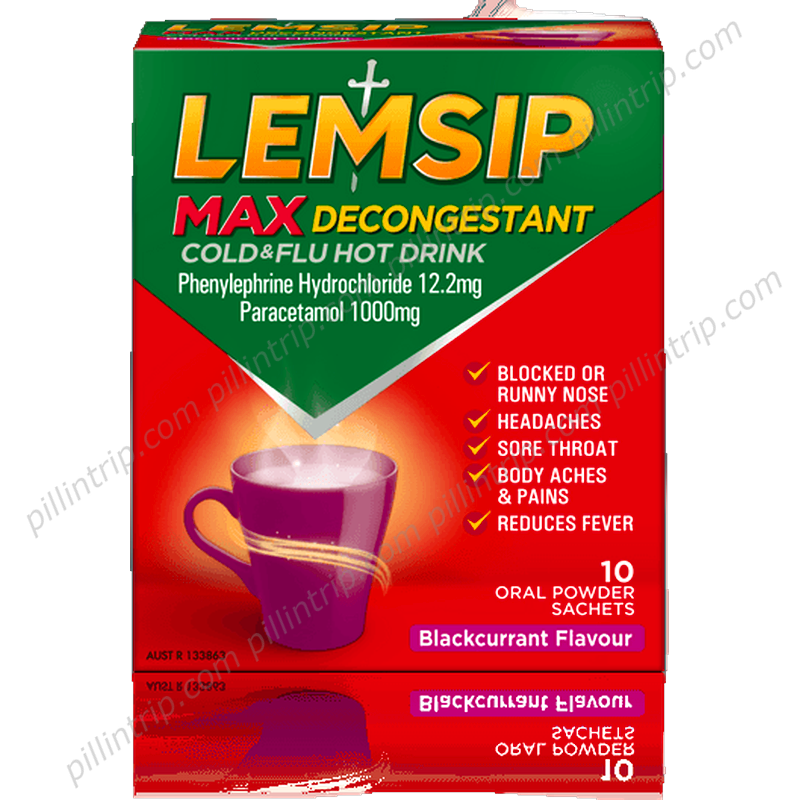 Lemsip Lemon : Применение, Побочные Эффекты, Взаимодействие, Дозировка ...