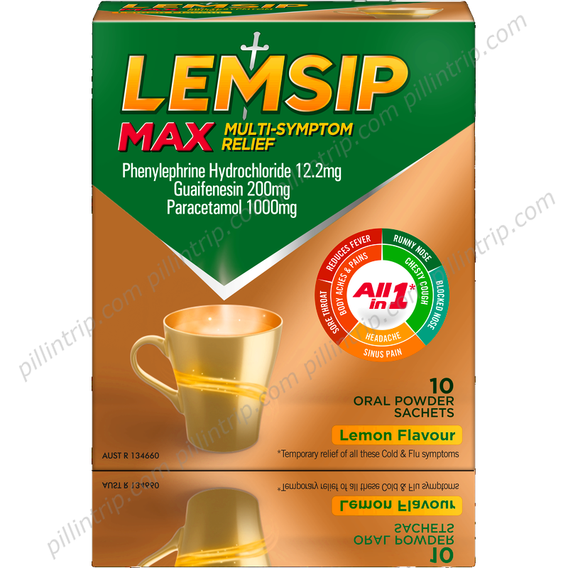 Lemsip + Paracetamol (Acetaminophen,Pseudoephedrine) : Kullanımı, Yan ...