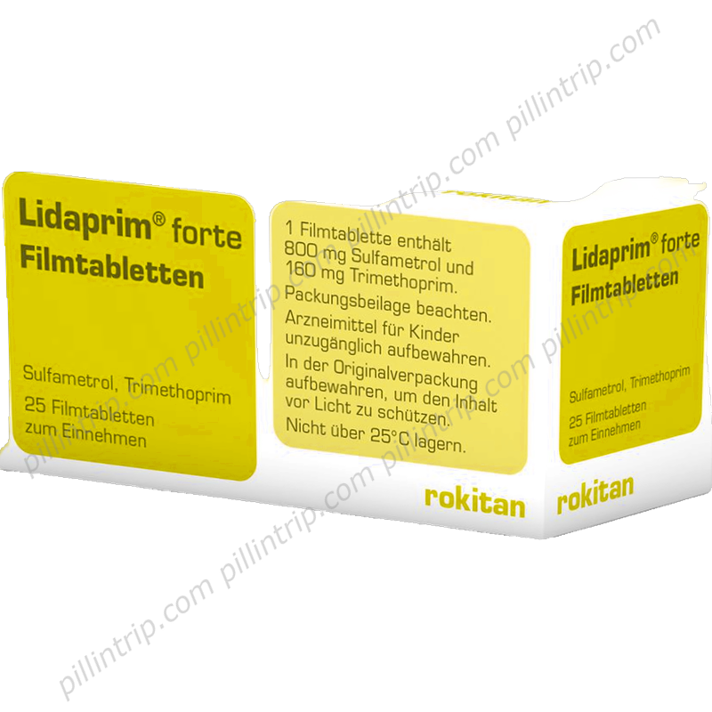 Lidaprim forte : Anwendung, Nebenwirkungen, Wechselwirkungen, Dosierung ...