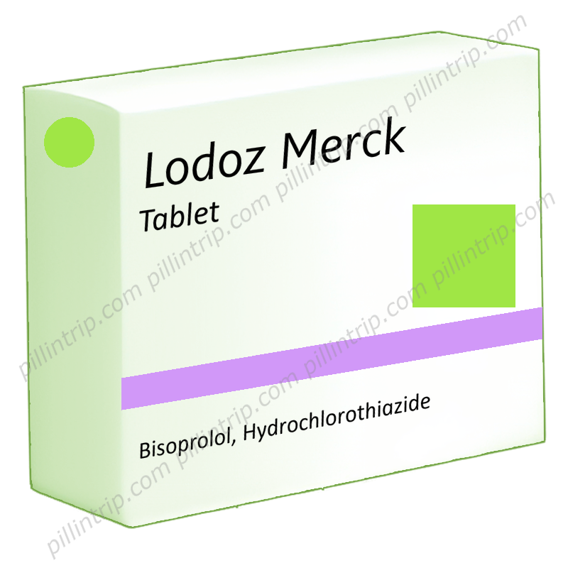 Lodoz Merck : Usos, Efectos Secundarios, Interacciones, Dosis / Pillintrip