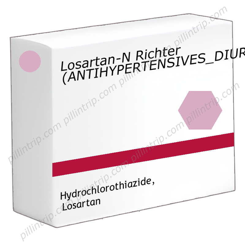 Losartan-N Richter (ANTIHYPERTENSIVES_DIURETICS) : Uses, Side Effects ...