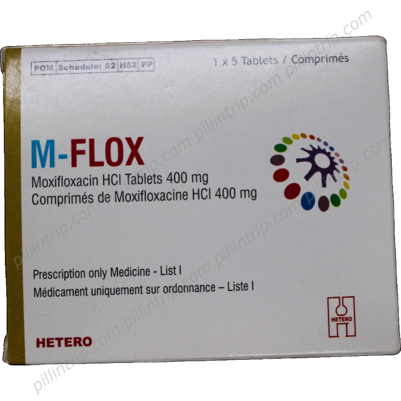 M-Flox 400 : Usos, Efectos Secundarios, Interacciones, Dosis / Pillintrip