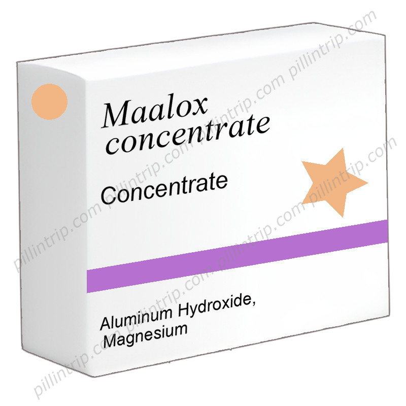 Maalox concentrate : Uses, Side Effects, Interactions, Dosage / Pillintrip