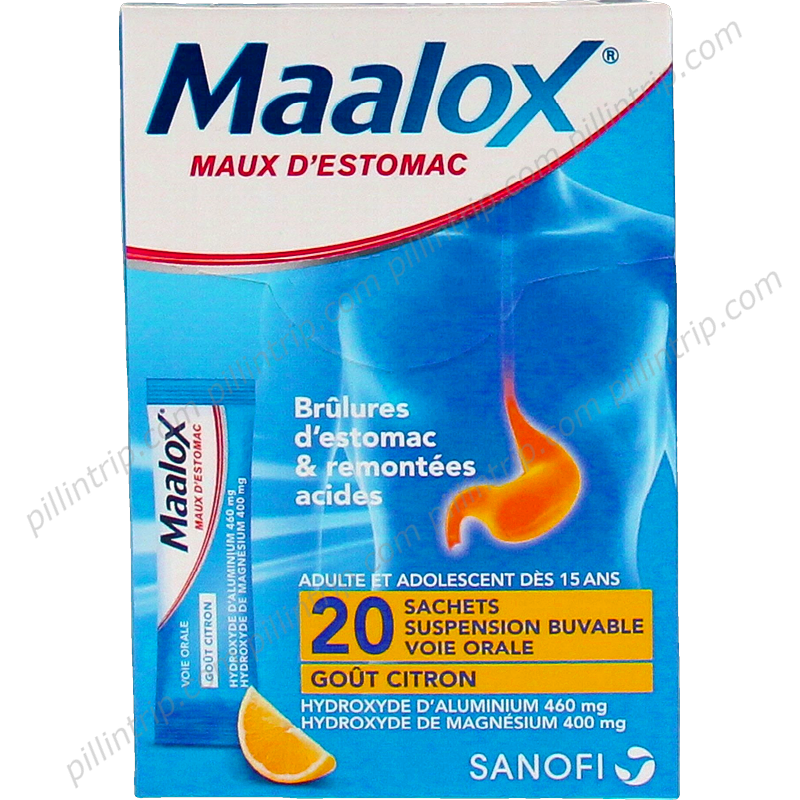 Maalox Maux d'Estomac : Uses, Side Effects, Interactions, Dosage ...