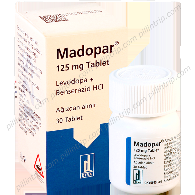 Madopar 125 : Uses, Side Effects, Interactions, Dosage / Pillintrip