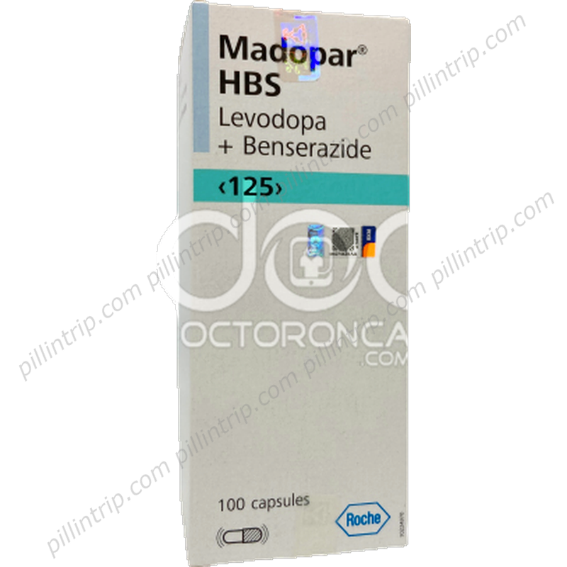 Madopar HBS 125 : Uses, Side Effects, Interactions, Dosage / Pillintrip