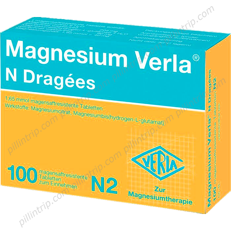 Magnesium Verla N : Uses, Side Effects, Interactions, Dosage / Pillintrip