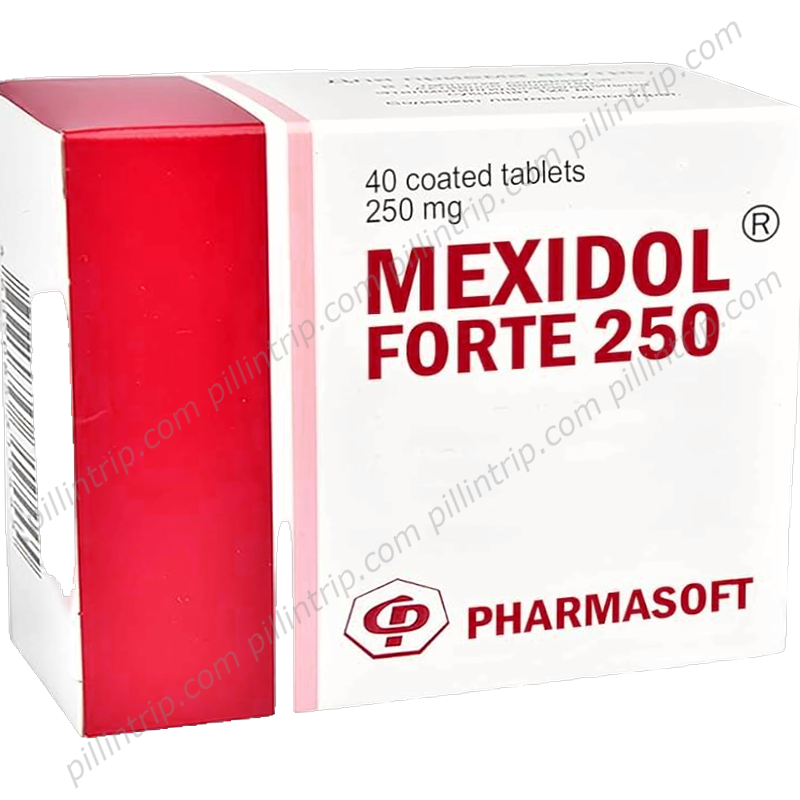 Mexidol FORTE 250 : Usos, Efectos Secundarios, Interacciones, Dosis ...