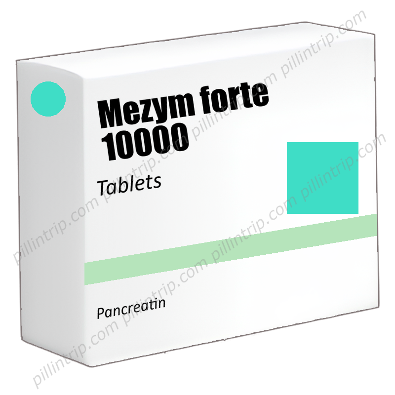 Mezym forte 10000 : Anwendung, Nebenwirkungen, Wechselwirkungen ...